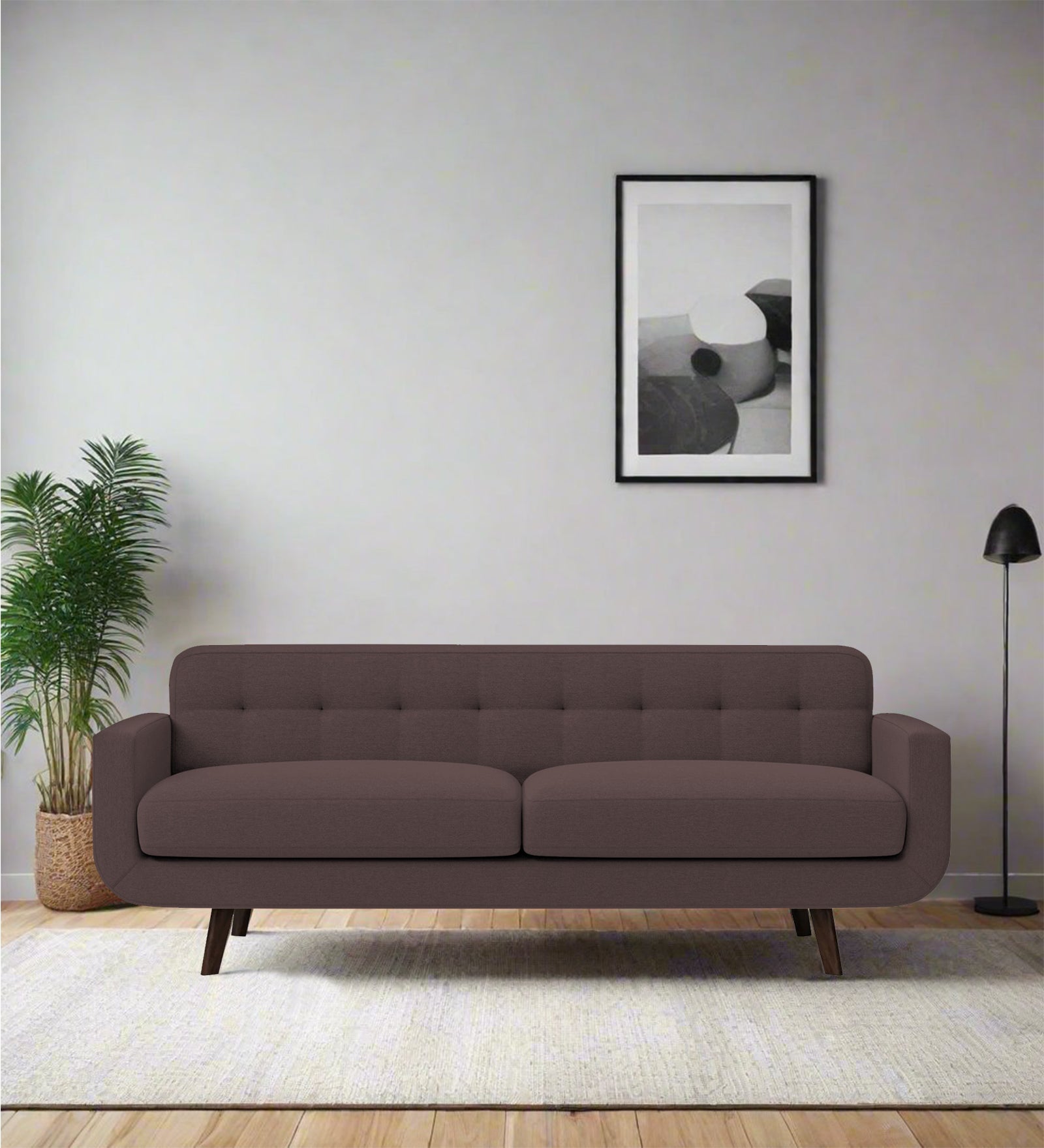 Allie dark grey sofa store