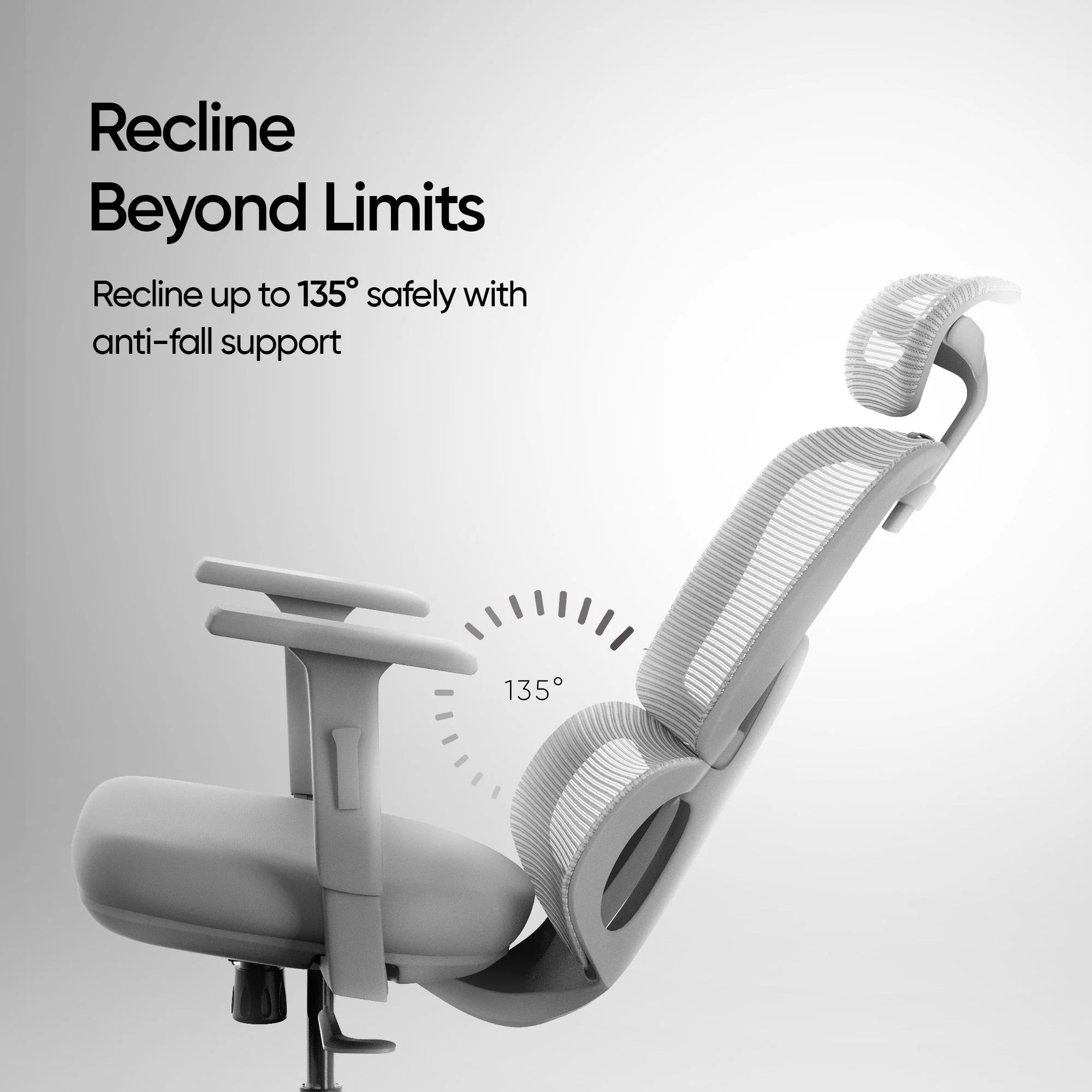 Buy ERO Mesh Ergonomic Office Chair - Latty Grey | Febonic Living